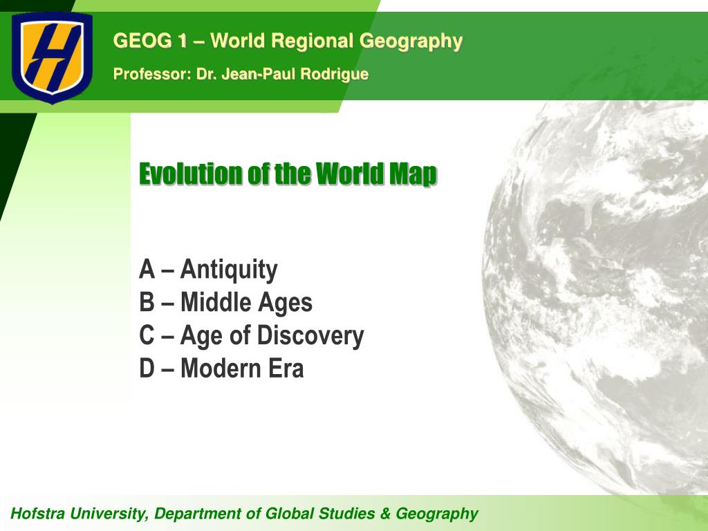 PPT - Evolution of the World Map PowerPoint Presentation, free download ...