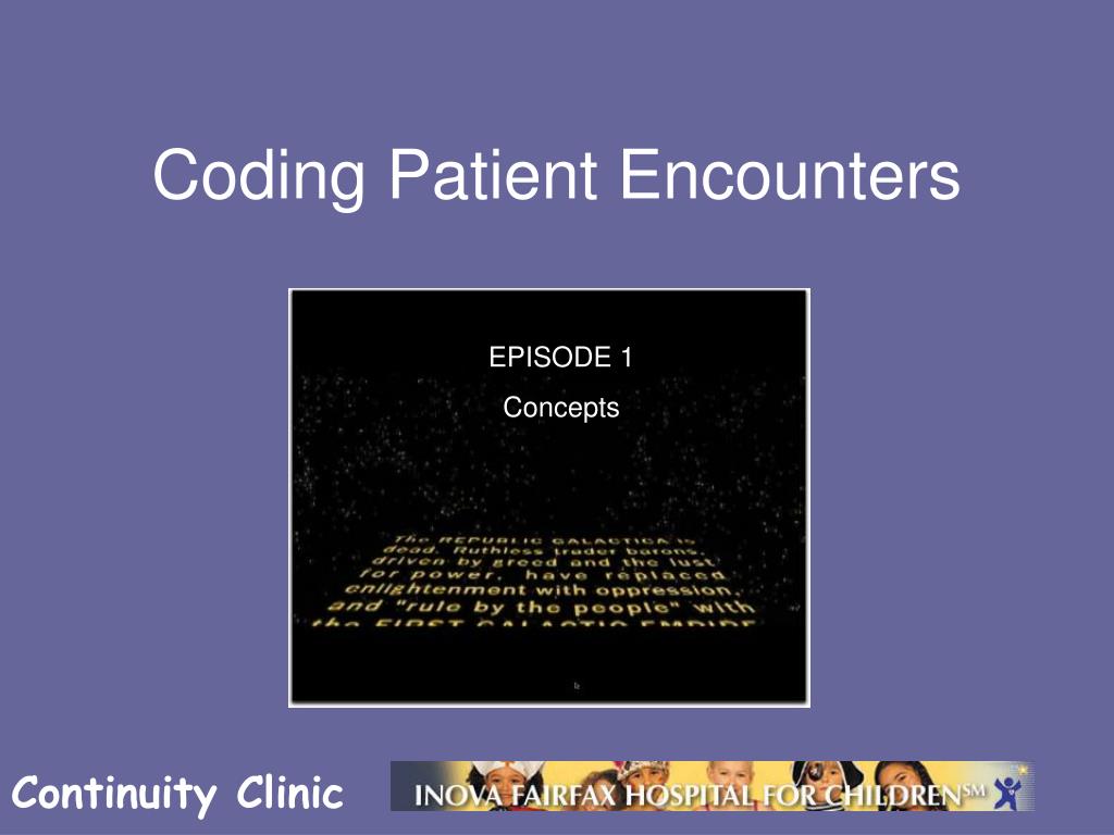 PPT - Coding Patient Encounters PowerPoint Presentation, free download ...
