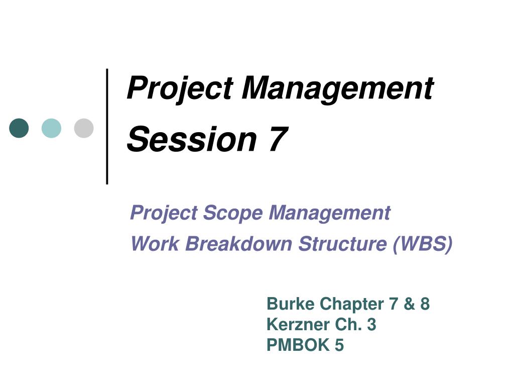 PPT - Project Management Session 7 PowerPoint Presentation, free ...
