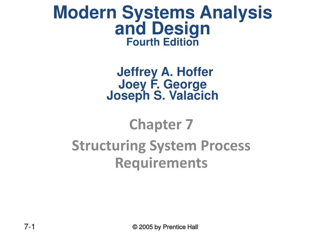 PPT - Chapter 7 Structuring System Process Requirements PowerPoint Presentation - ID:6732232
