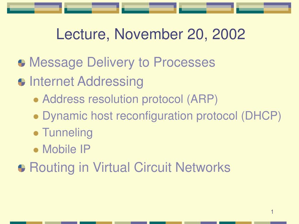 PPT - Lecture, November 20, 2002 PowerPoint Presentation, free download ...