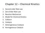 PPT - Chapter 10 Chemical Kinetics II. Composite Mechanisms PowerPoint ...