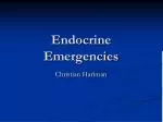 PPT - Endocrine Emergencies PowerPoint Presentation, free download - ID ...