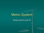 PPT - Metric System PowerPoint Presentation, free download - ID:9678248