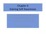 PPT - Chapter 1 Self Awareness PowerPoint Presentation, free download - ID:9456117