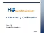 PPT - Advanced Porting The Framework PowerPoint Presentation, free ...
