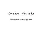 PPT - Continuum Mechanics, part 1 PowerPoint Presentation, free ...