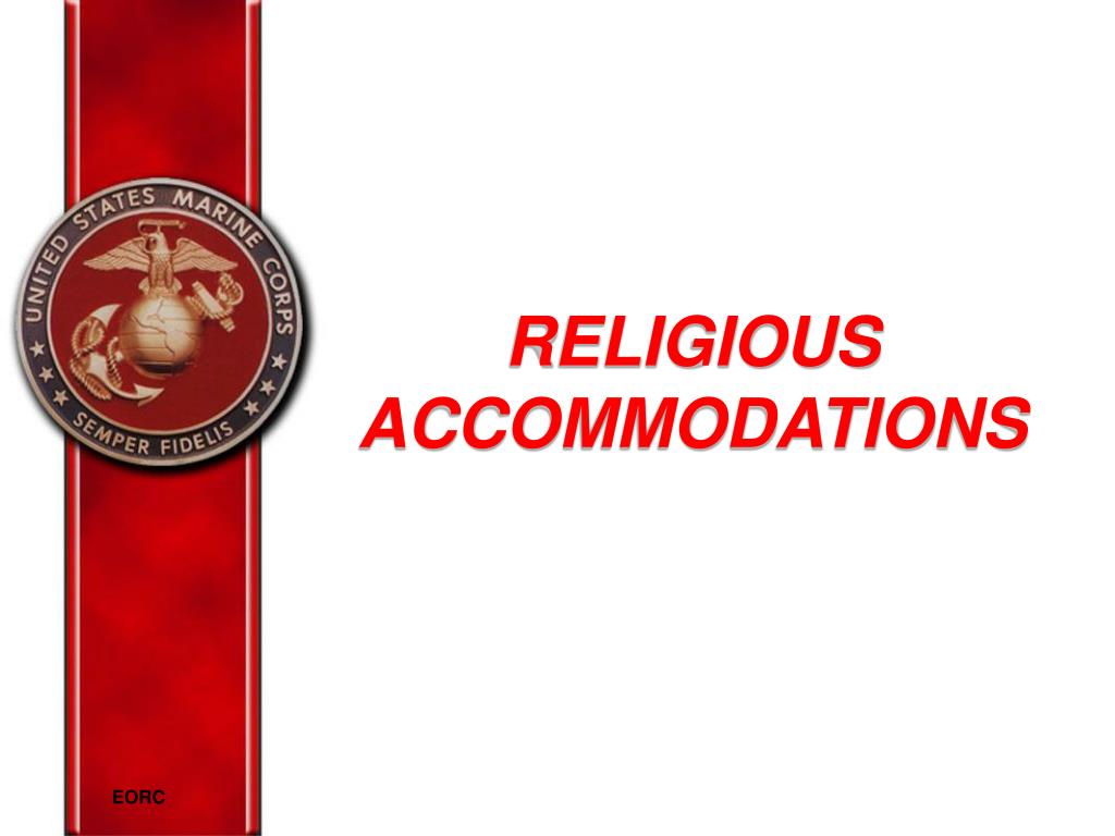 PPT - RELIGIOUS ACCOMMODATIONS PowerPoint Presentation, free download ...