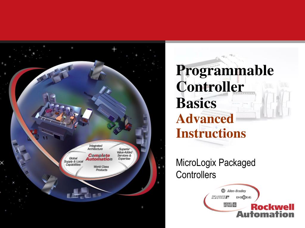 PPT - Programmable Controller Basics Advanced Instructions PowerPoint ...