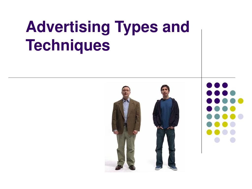PPT - Advertising Types and Techniques PowerPoint Presentation, free ...