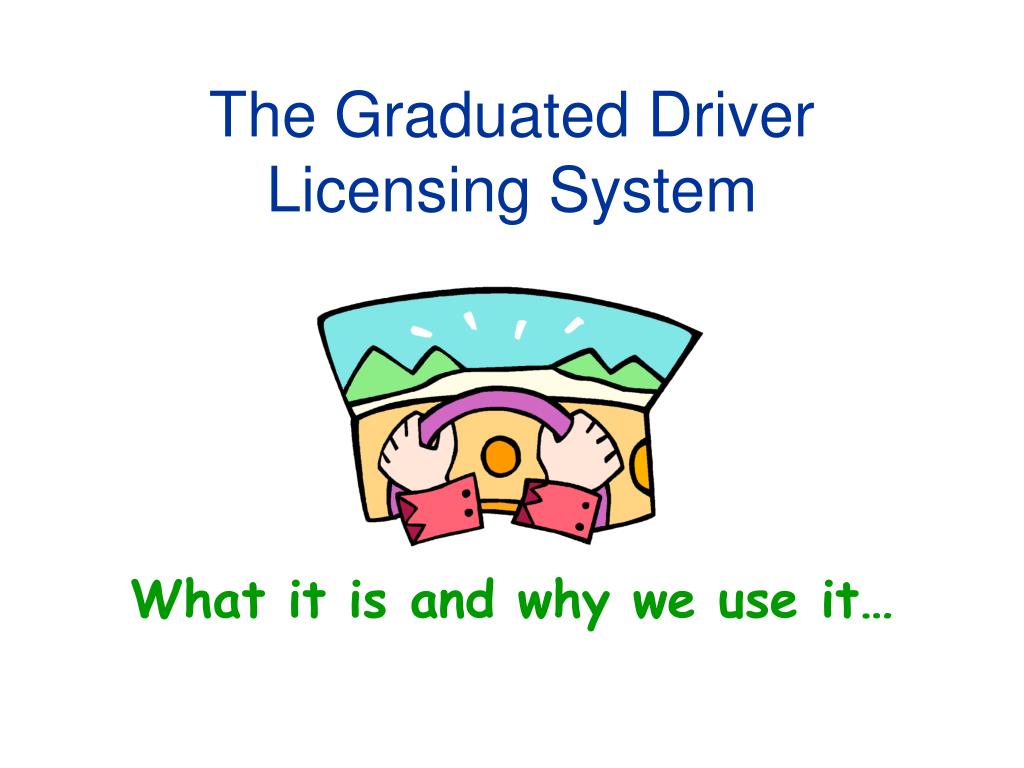 PPT - The Graduated Driver Licensing System PowerPoint Presentation ...
