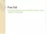 PPT - Free Fall PowerPoint Presentation, free download - ID:6930582