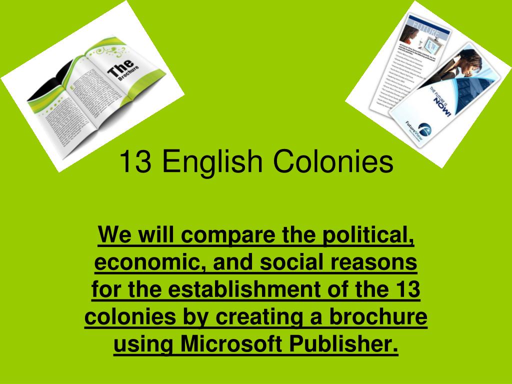 PPT - 13 English Colonies PowerPoint Presentation, free download - ID ...