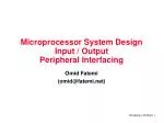 PPT - Peripheral Interface Device (8255 modes and examples) PowerPoint ...