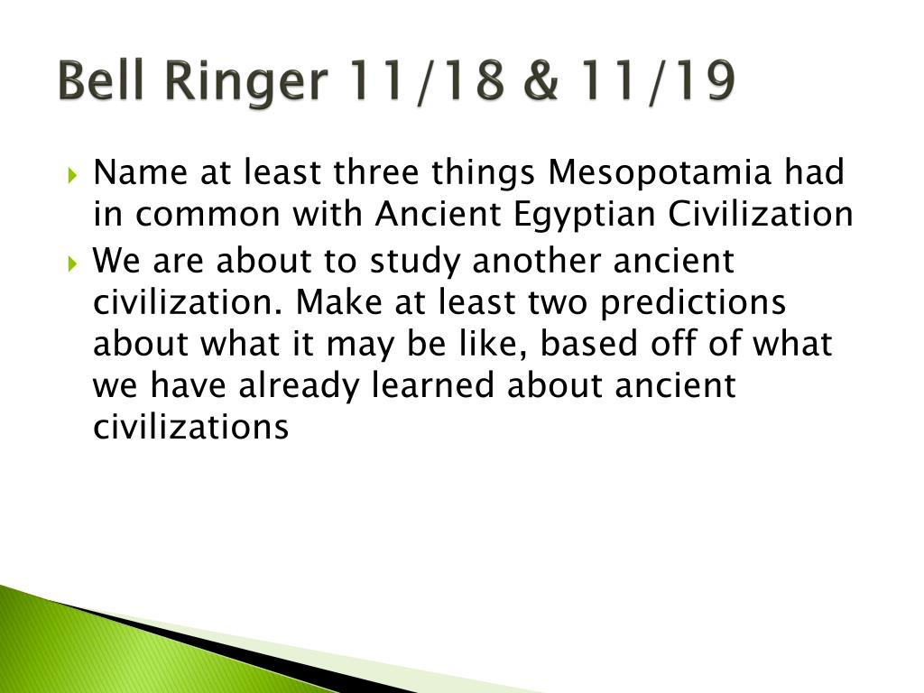 PPT - Bell Ringer 11/18 & 11/19 PowerPoint Presentation, free download ...