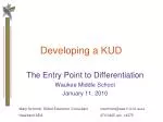 PPT - KUD PowerPoint Presentation, free download - ID:6775462