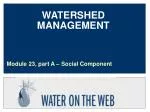 PPT - Watershed Management Runoff models PowerPoint Presentation, free ...
