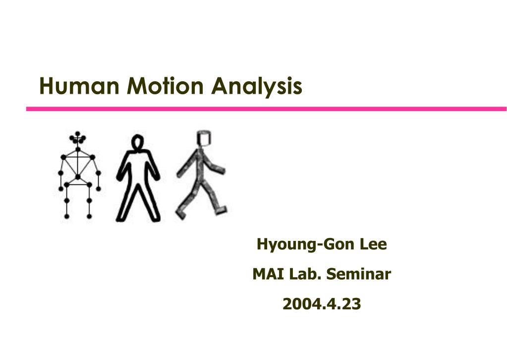 PPT - Human Motion Analysis PowerPoint Presentation, free download - ID ...