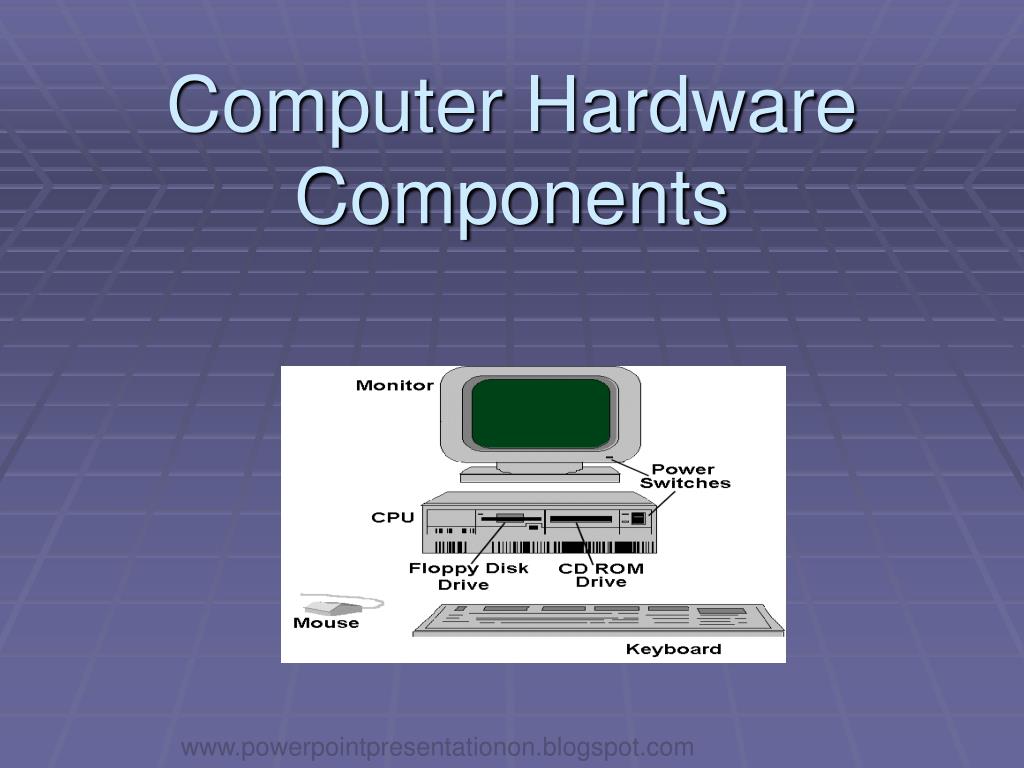 PPT - Computer Hardware Components PowerPoint Presentation, free ...