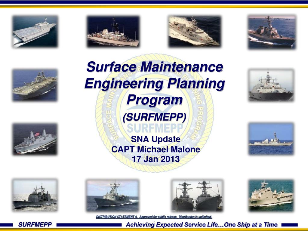 PPT - Surface Maintenance Engineering Planning Program PowerPoint ...