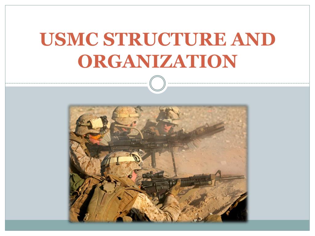 PPT - USMC STRUCTURE AND ORGANIZATION PowerPoint Presentation, free ...