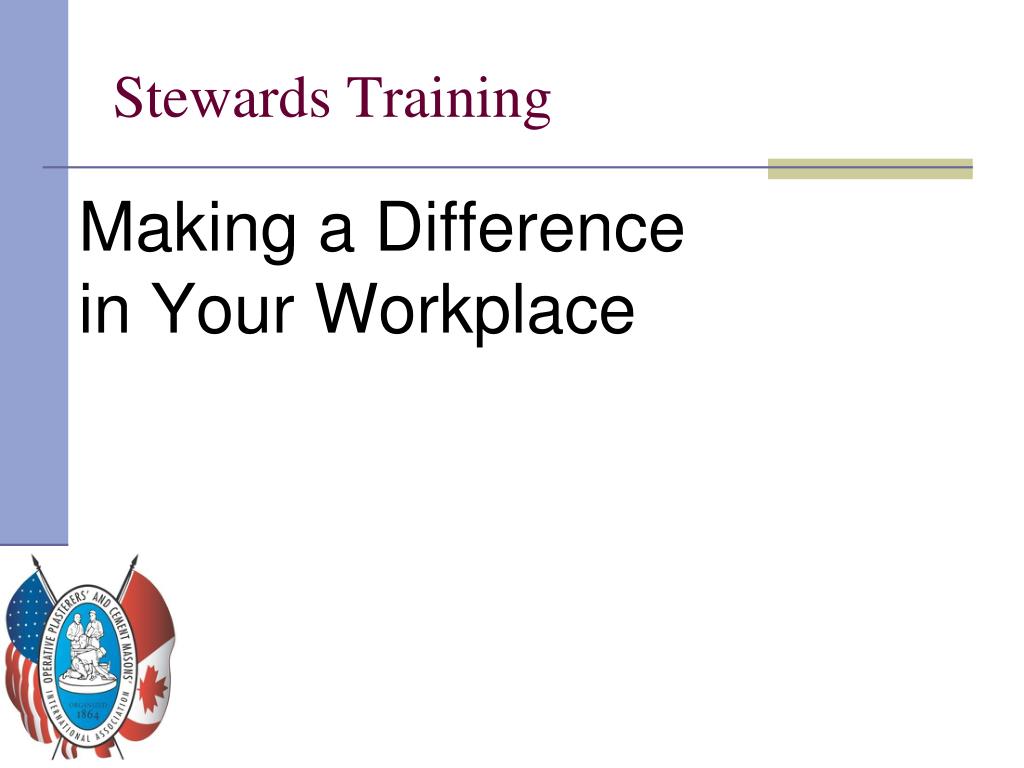 PPT - Stewards Training PowerPoint Presentation, free download - ID:6762211