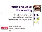 PPT - Trends and Color Forecasting PowerPoint Presentation, free ...