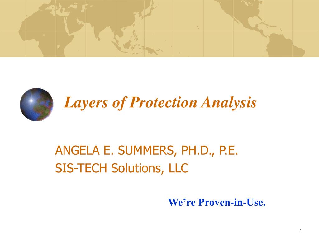 PPT - Layers of Protection Analysis PowerPoint Presentation, free ...