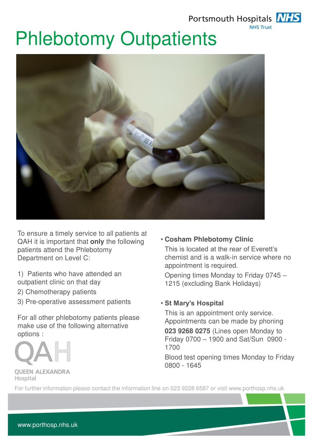 PPT - Phlebotomy Outpatients PowerPoint Presentation, free download ...