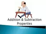 PPT - Properties of Addition PowerPoint Presentation, free download ...