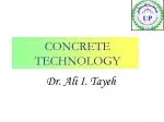 PPT - BASICS CONCRETE TECHNOLOGY PowerPoint Presentation, free download ...