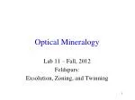 PPT - Optical Mineralogy PowerPoint Presentation, free download - ID ...
