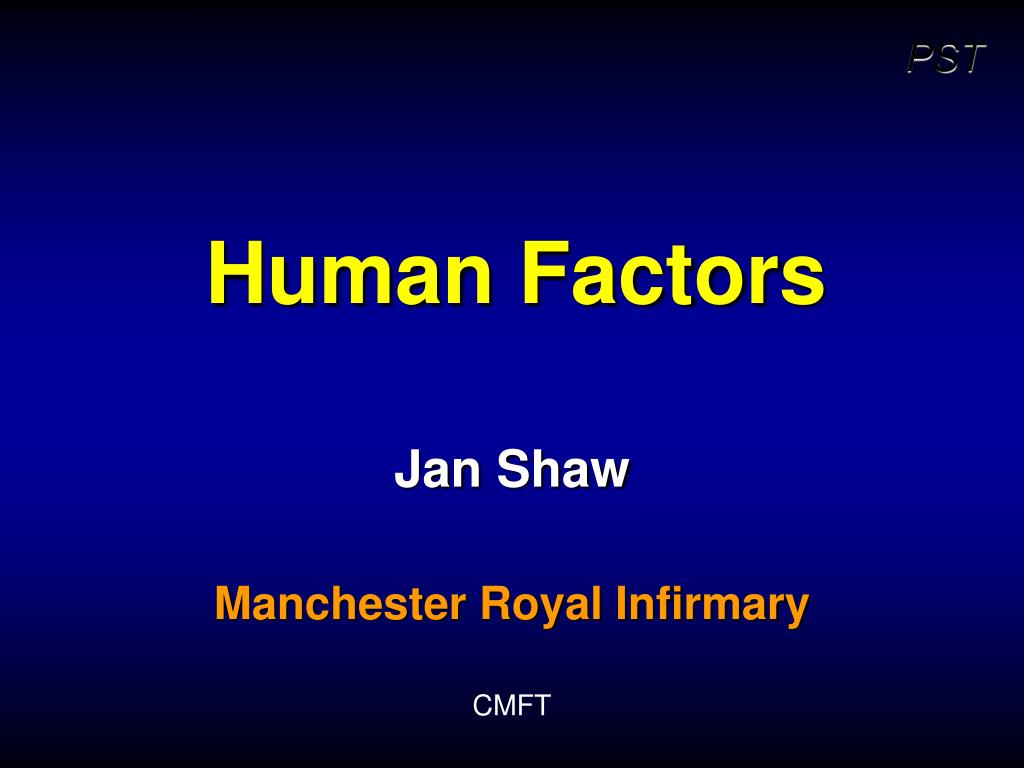 PPT - Human Factors PowerPoint Presentation, free download - ID:6776340