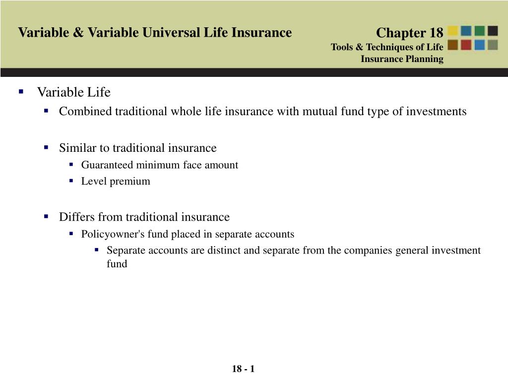 PPT - Variable & Variable Universal Life Insurance PowerPoint ...