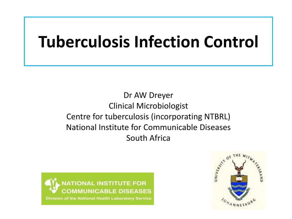 PPT - Tuberculosis Infection Control PowerPoint Presentation, free ...