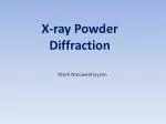 PPT - An Introduction to the Powder Diffraction Experiment PowerPoint ...