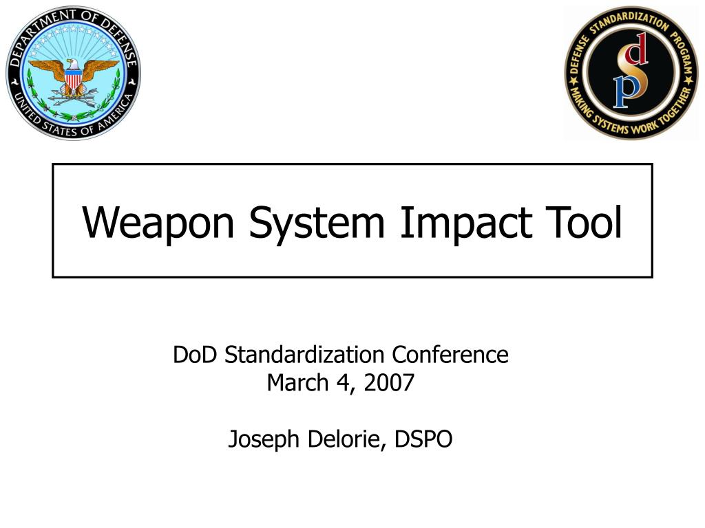 PPT - Weapon System Impact Tool PowerPoint Presentation, free download ...