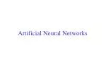 PPT - Artificial neural networks PowerPoint Presentation, free download - ID:4501366