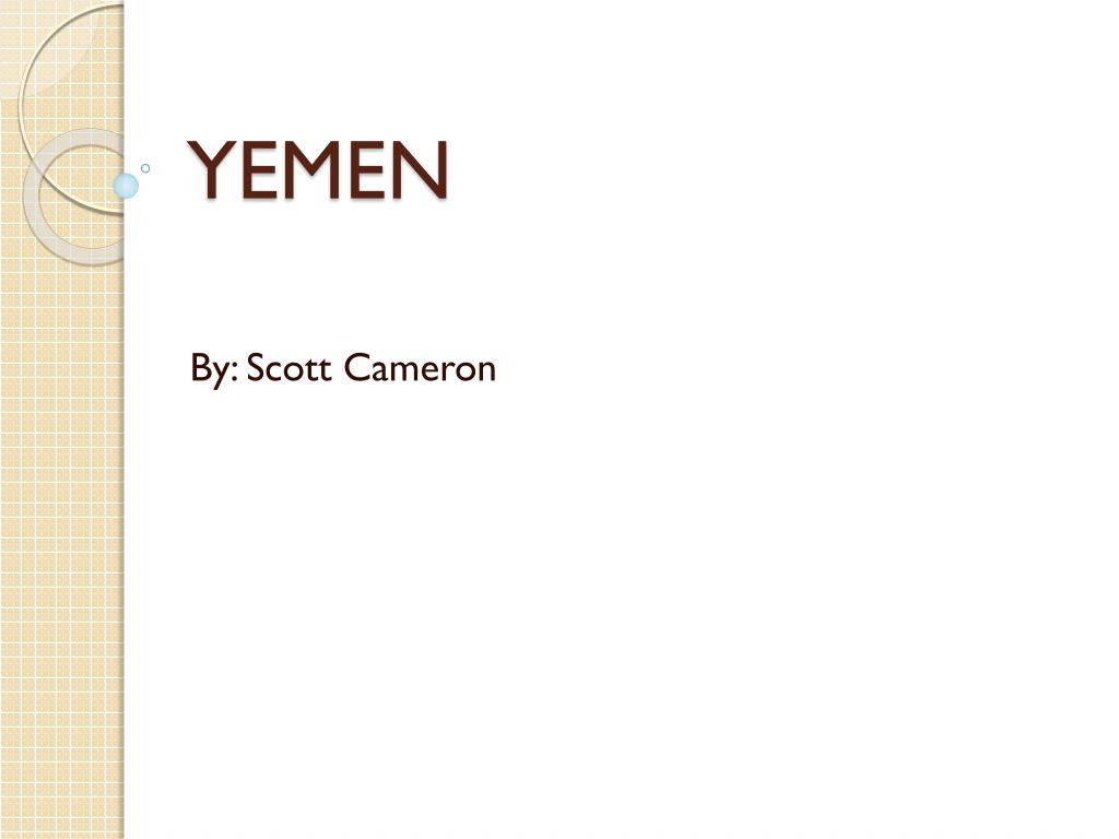 PPT - YEMEN PowerPoint Presentation, free download - ID:6787510