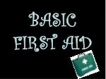 PPT - PERFORM BASIC FIRST AID PROCEDURES PowerPoint Presentation, free ...
