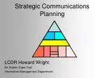 PPT - Strategic Communications PowerPoint Presentation, free download ...