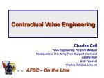 PPT - Value Engineering PowerPoint Presentation, free download - ID:9469104