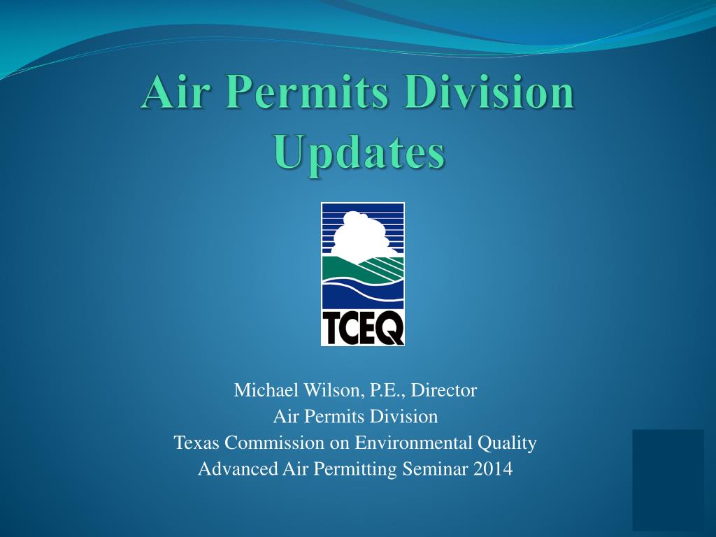 PPT - Air Permits Division Updates PowerPoint Presentation, free ...