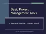 PPT - Project Management Basic Concepts PowerPoint Presentation, free download - ID:5122018