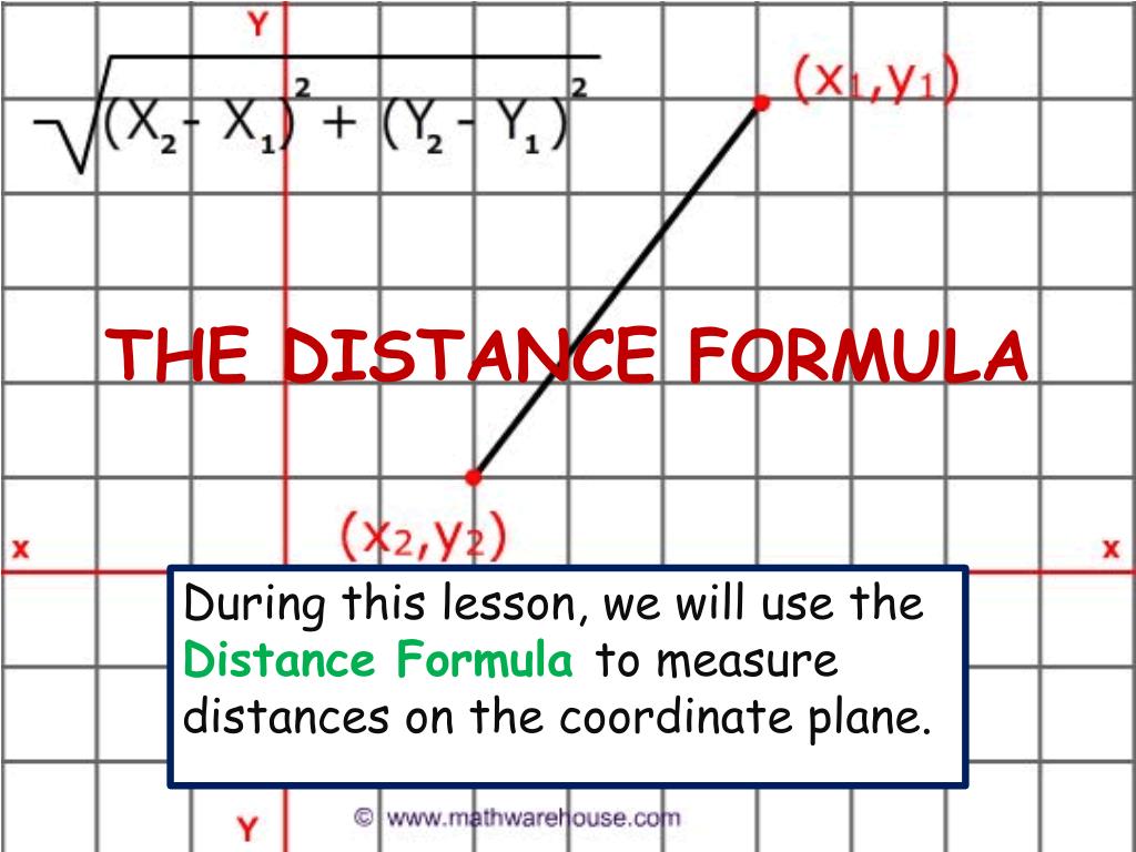 PPT - THE DISTANCE FORMULA PowerPoint Presentation, free download - ID ...