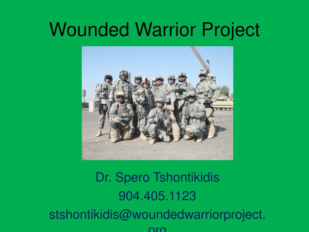 PPT - Wounded Warrior Project PowerPoint Presentation, free download ...