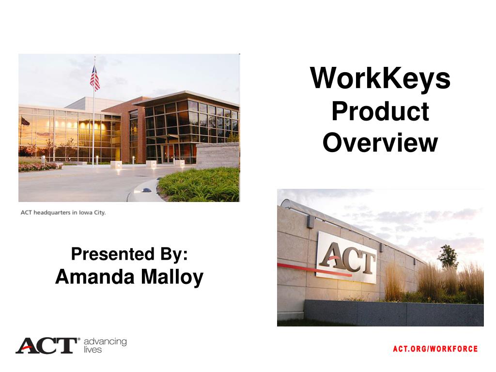 PPT - WorkKeys Product Overview PowerPoint Presentation, free download ...