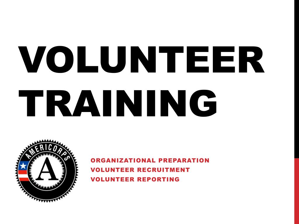 PPT - Volunteer Training PowerPoint Presentation, free download - ID ...