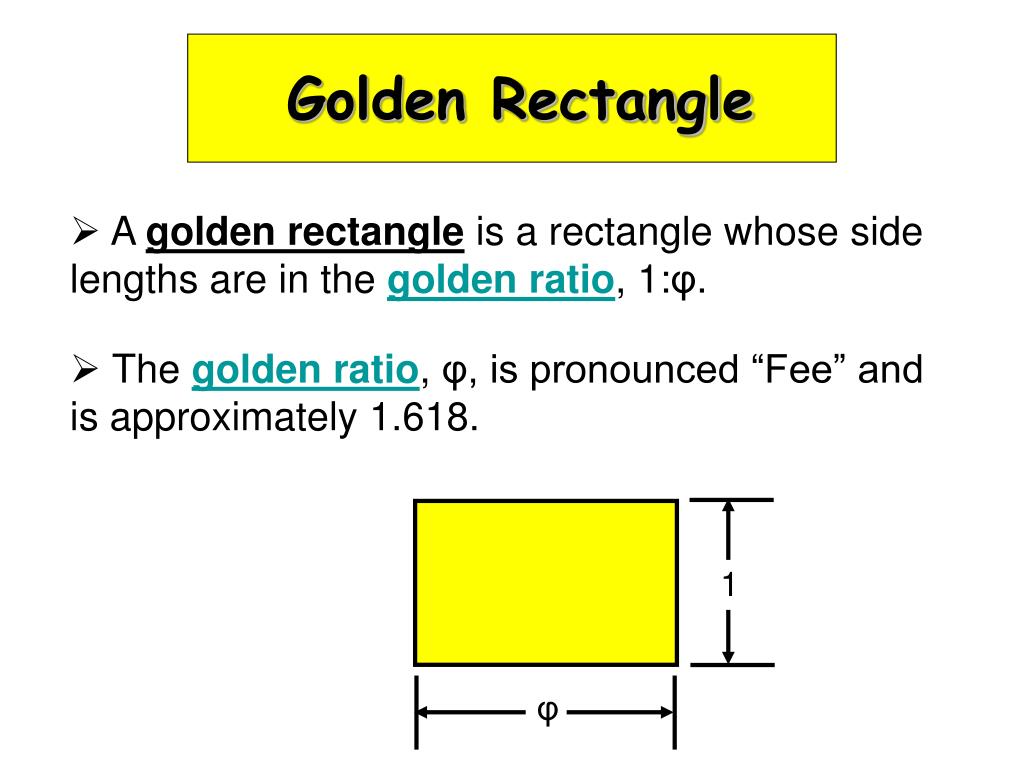 PPT - Golden Rectangle PowerPoint Presentation, free download - ID:6796913