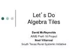 PPT - ALGEBRA TILES PowerPoint Presentation, free download - ID:1188232